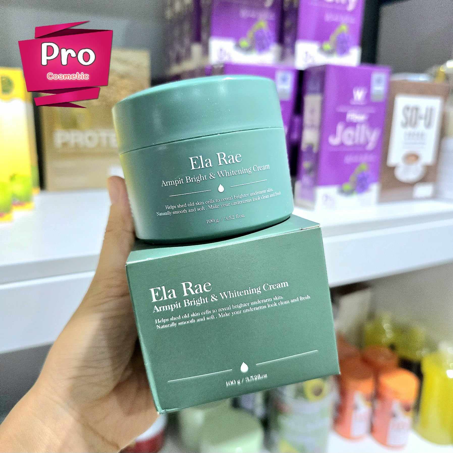 ELA RAE CREAM ครีมรักแร้ อีล่าแร้ อีล่าแรร์ ครีมรักแร้คำแน้ม 100 ML ...