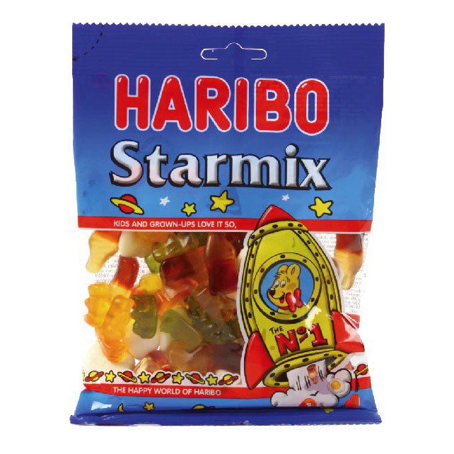 Haribo Fruity Basket ฮาริโบ้ เยลลี่เคี้ยวหนึบกลิ่นผลไม้รวม ขนาด 80 กรัม ...