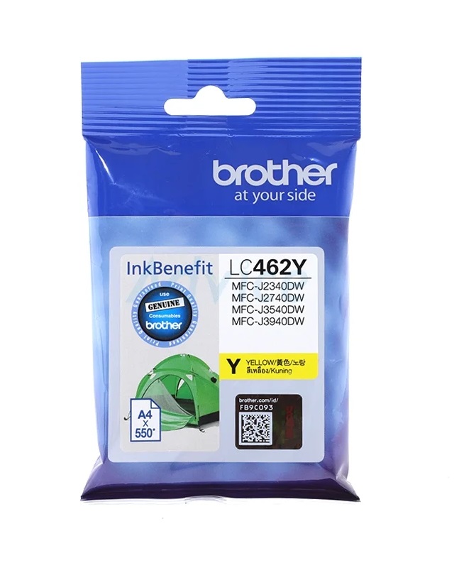 หมึกพิมพ์แท้ Brother LC-462 BK,C,M,Y ของแท้ 100% | Lazada.co.th