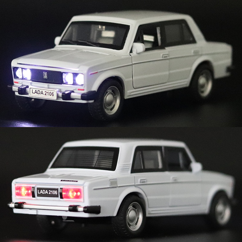 โมเดลรถเหล็ก LADA RETRO 132 โมเดลรถยนต์ รถโมเดลเหล็ก รถเหล็กโมเดล โมเดล ...