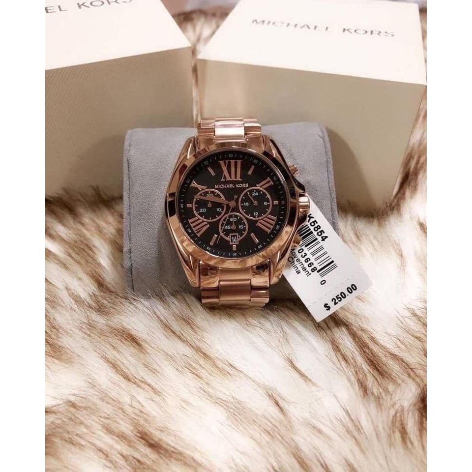 พร้อมสต็อก ！Michael Kors รุ่นMK5854 สีโรสโกลล์ ของแท้% MK5854 MK5739 ...