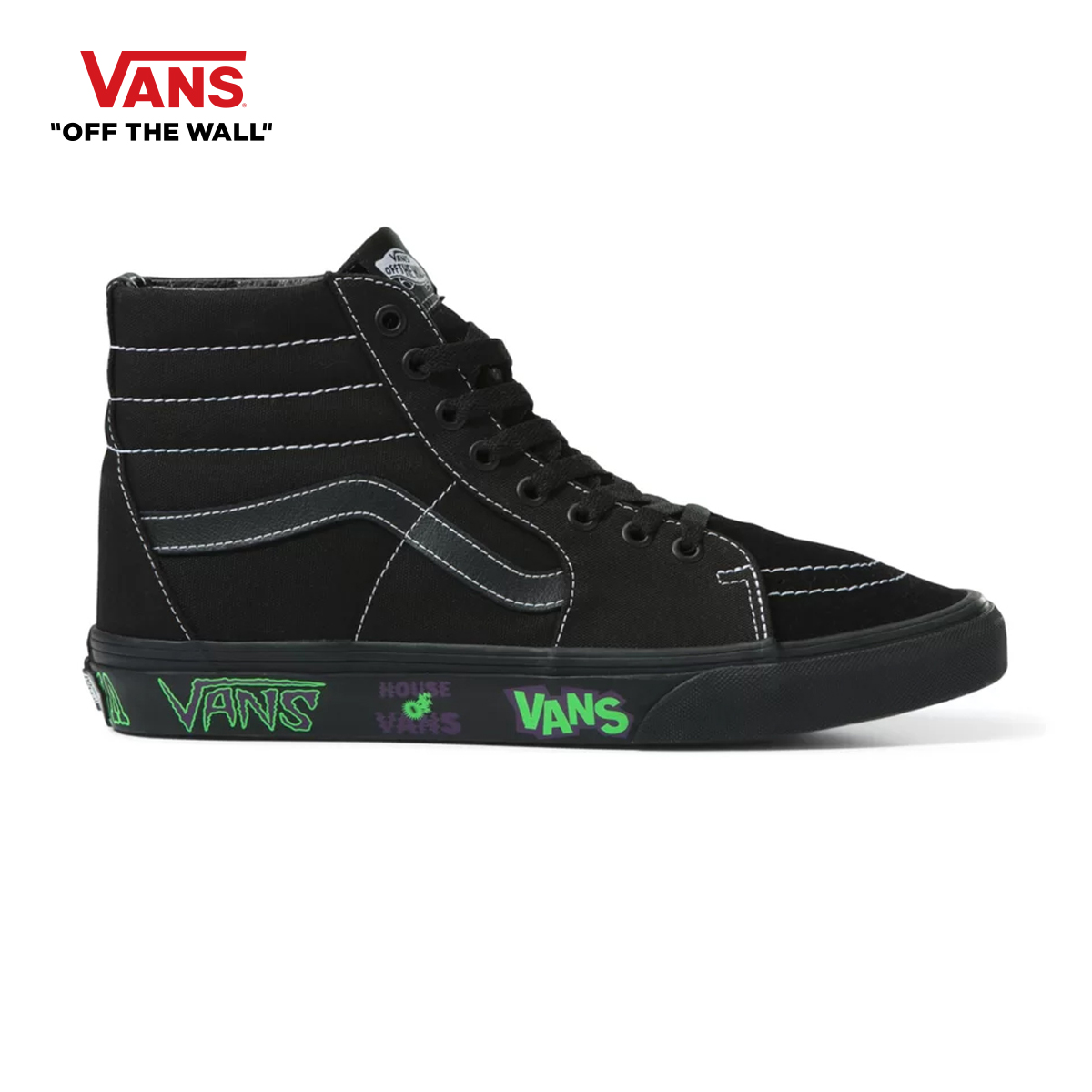 VANS SK8-HI - LIVE AT HOV BLACKOUT รองเท้า ผ้าใบ VANS ชาย หญิง | Lazada ...