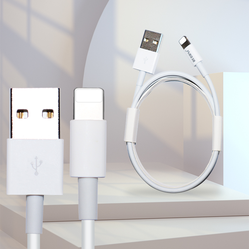 สายชาร์จ iPhone USB/5W/ 2A สายชาร์จ USB 1M สายชาร์จไฟเร็ว สำหรับไอโฟน ...