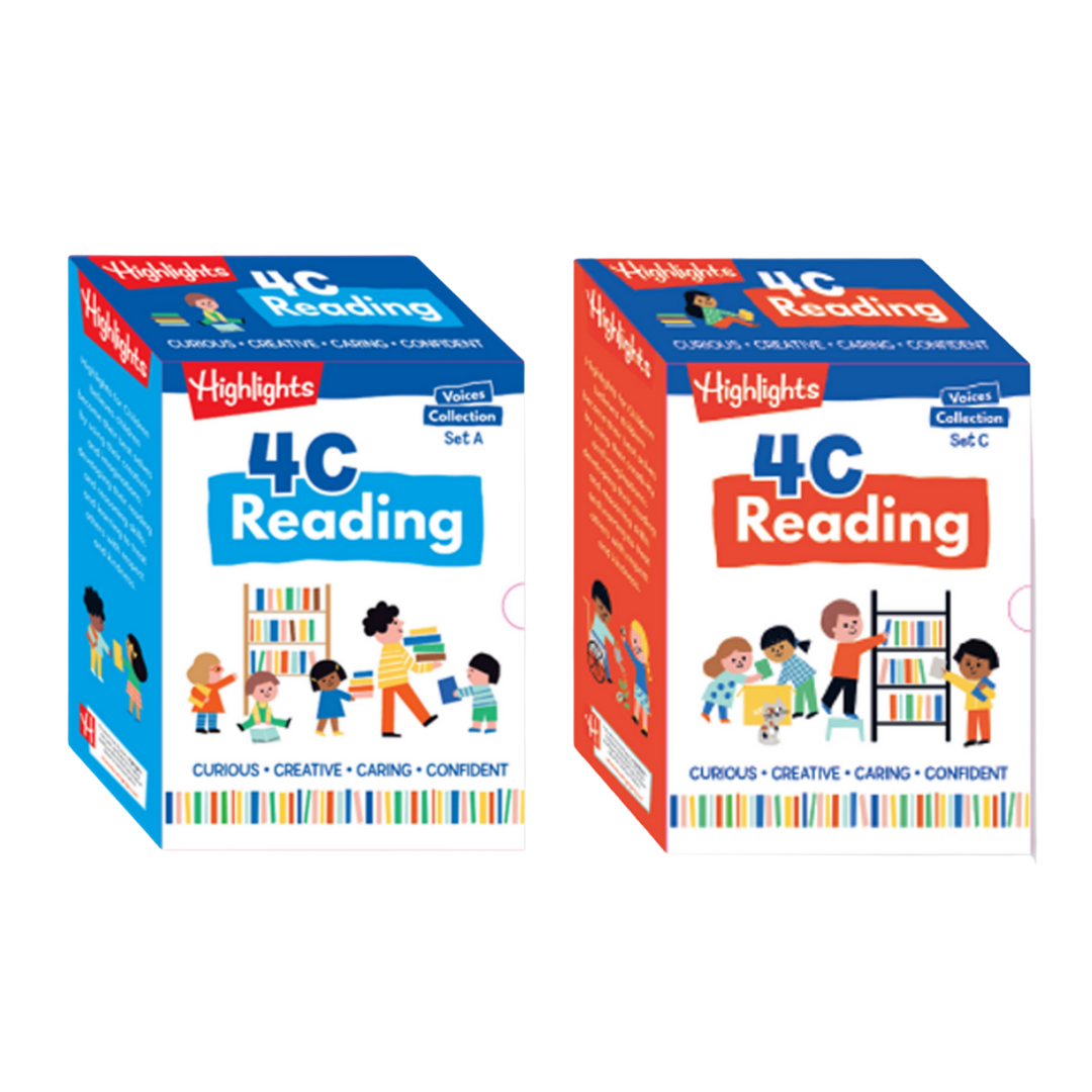 ชุดหนังสือเด็กภาษาอังกฤษ หนังสือฝึกอ่านภาษาอังกฤษ 4C Reading พร้อม QR CODE ฟังเสียงเจ้าของภาษา ...