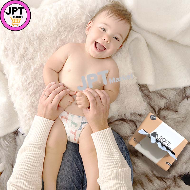 JPT Market️ กระดาษทิชชู่ หนา 3 ชั้น 400 แผ่น ทิชชู่แบบดึง เหนียว แข็งแรง และ นุ่ม กระดาษเช็ดหน้า ...