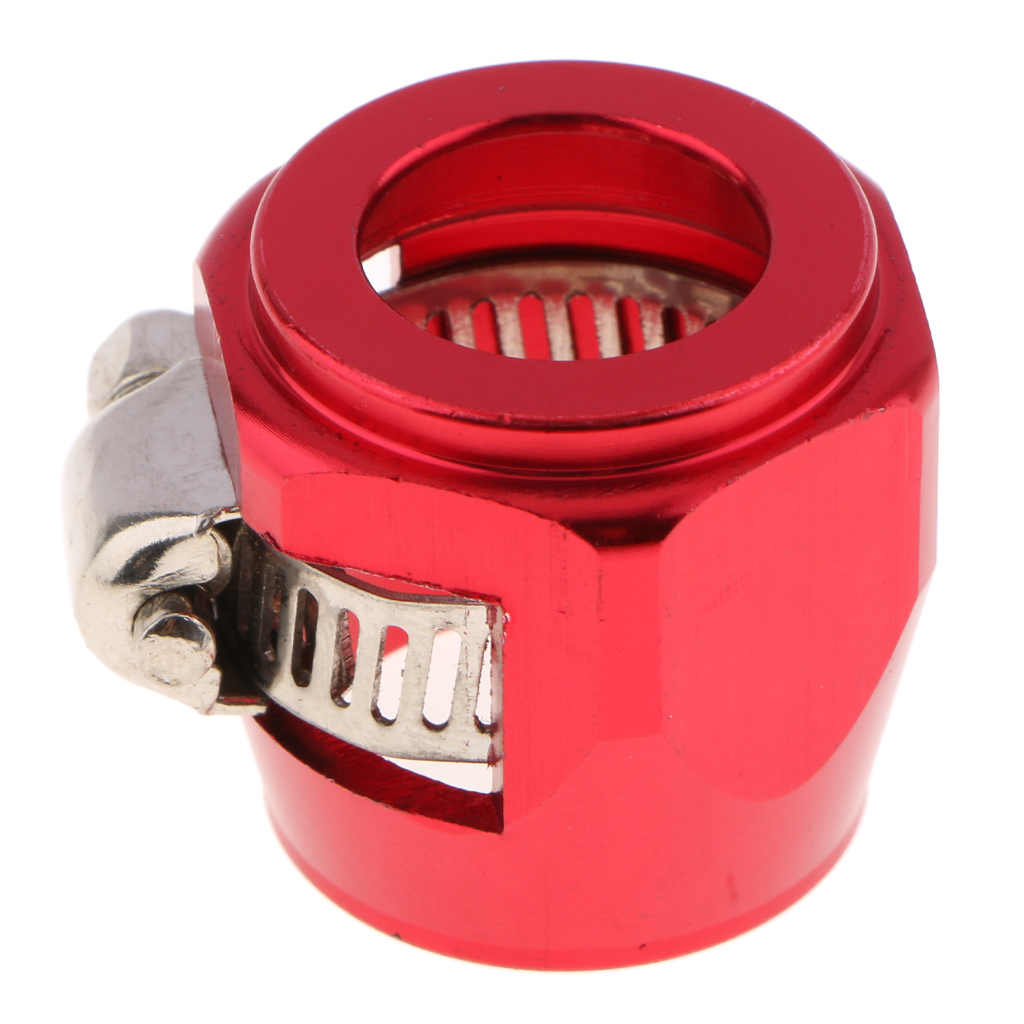 balikha 2pcs Aluminum Auto Car AN10 Hose End Finisher Fuel Oil Water ...