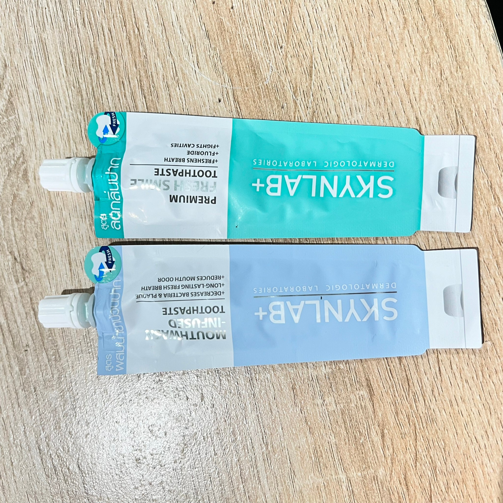 ยาสีฟัน สกินแล็บ ขนาดทดลอง Skynlab Premium Fresh Smile Toothpaste สกิน ...