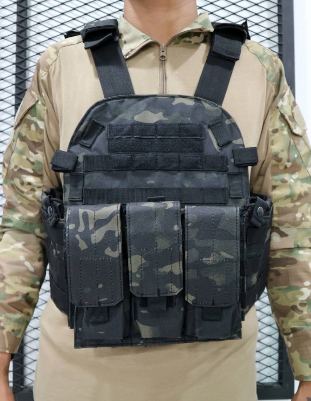 เสื้อเกราะ 6094 ผ้า 600D เสื้อเกราะทหาร Tactical Vest Swat เสื้อเกราะอ่อน Swat Vest Armor เสื้อ ...