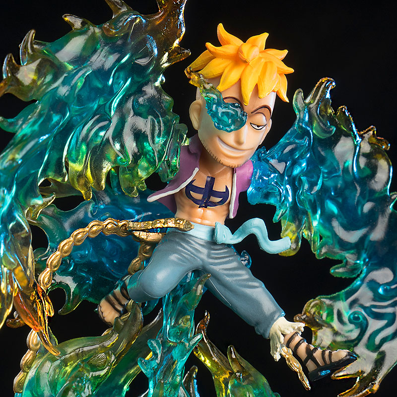 โมเดลวันพีช PVC GK รูปการ์ตูนแอนิเมะ Marco the Phoenix (Marineford Arc ...