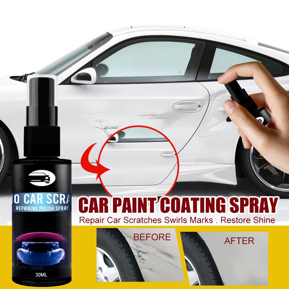 Geegobuy【COD】เยอรมนี Nano Spray Car สเปรย์ซ่อมรอยขีดข่วนรถยนต์ ...