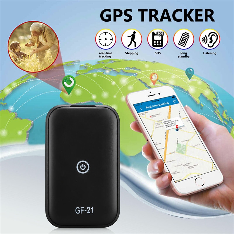 GF21 GF22 GPS Real Time Car Tracker Voice Control Anti-Lost Device Locator Anti-lost Device ...