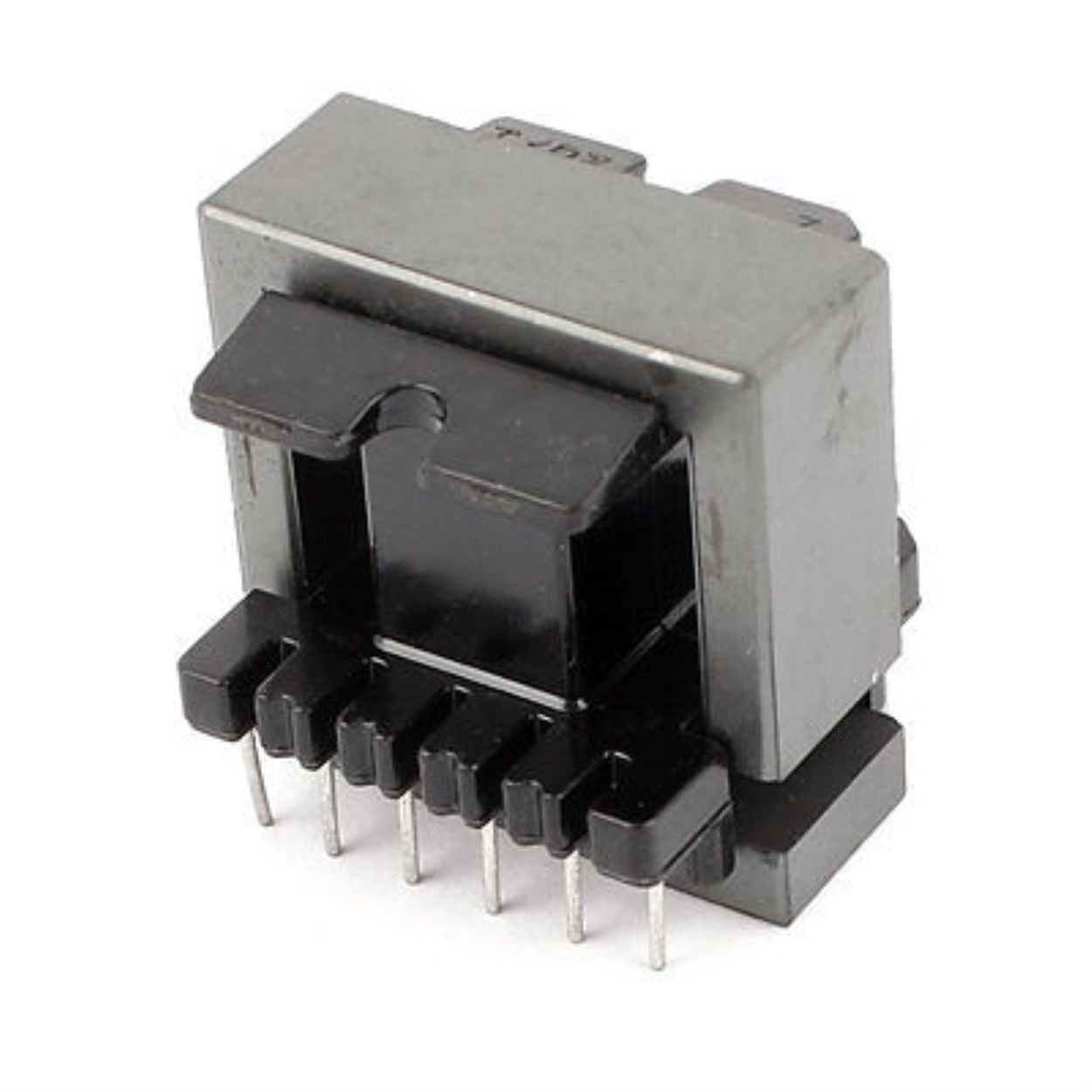 Transformers EI33 Ferrite Core 12 Pin Plastic Bobbin Coil Former Black ...