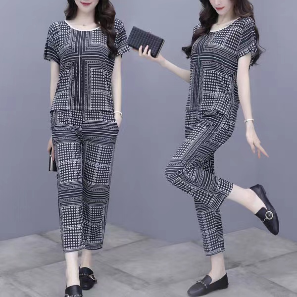 no 1 shop 1 ชุด 2 ชิ้น, เสื้อเด็กหญิงอวบ, 2 สี, แขนสั้นของผู้หญิงชุดที่ ...