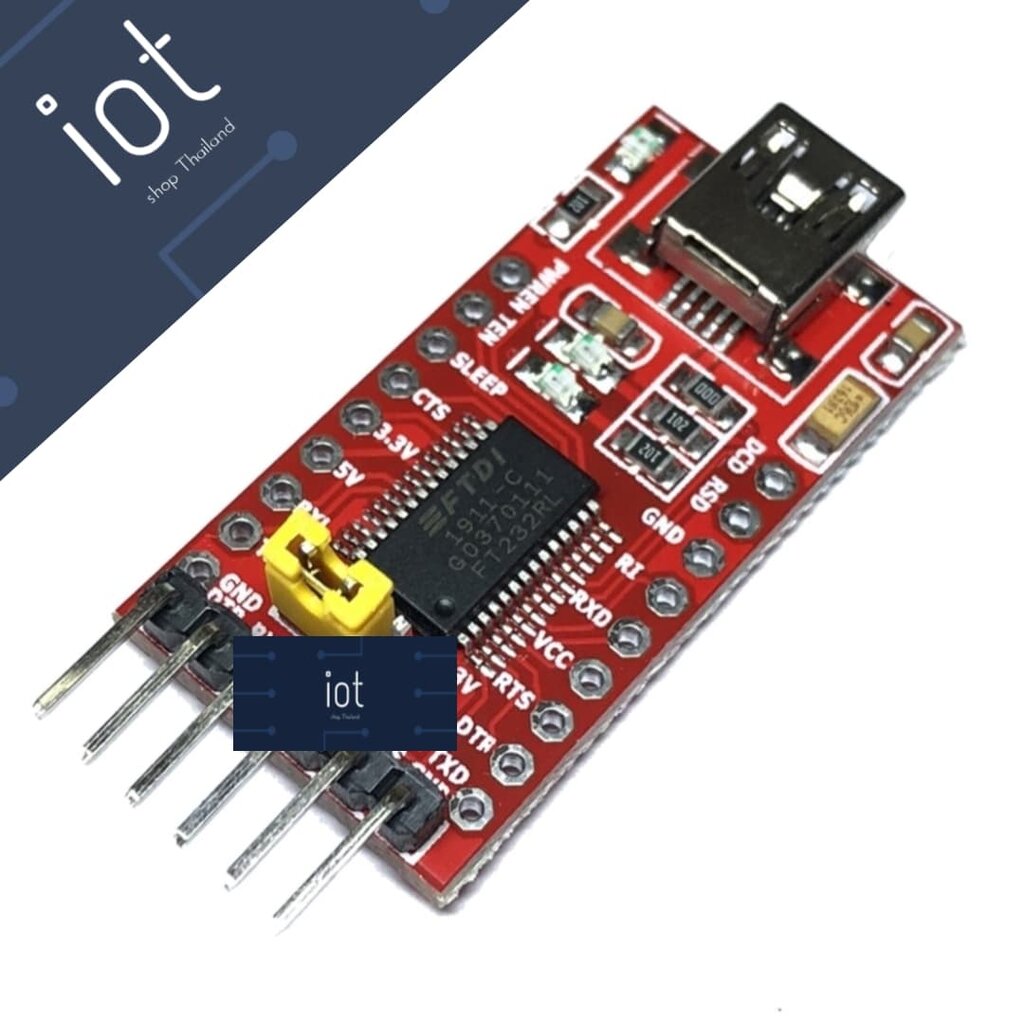 FT232RL FTDI USB to TTL Serial Converter Adapter Module 5V and 3.3V ...