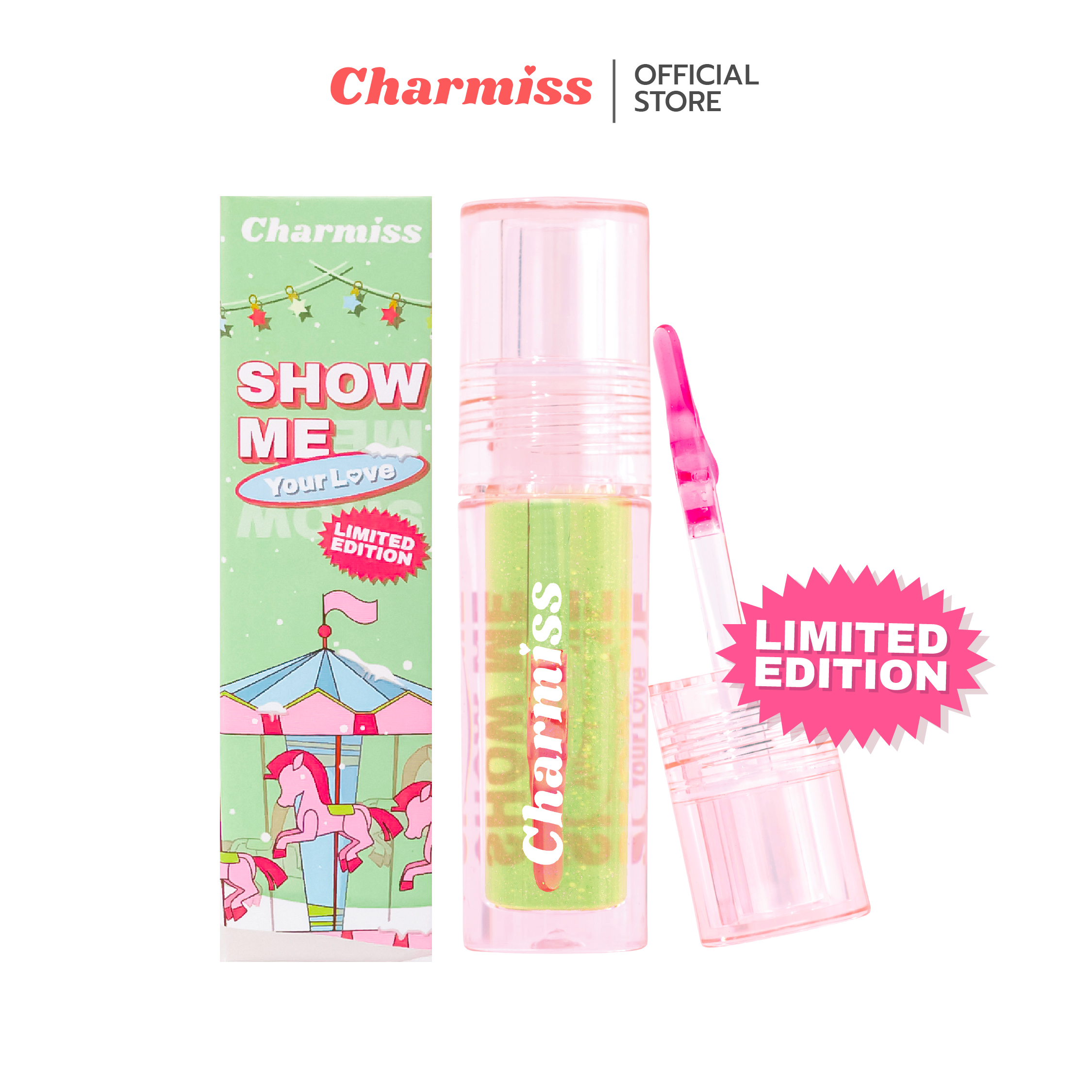 (Limited Edition) Charmiss Glitter Lip Gloss กลอสเปลี่ยนสี ปากฉ่ำวิ้ง ...
