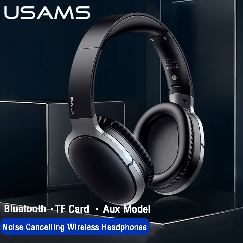 USAMS Wireless Bluetooth Headphones Noise Cancelling หูฟังตัดเสียงรบกวน ...