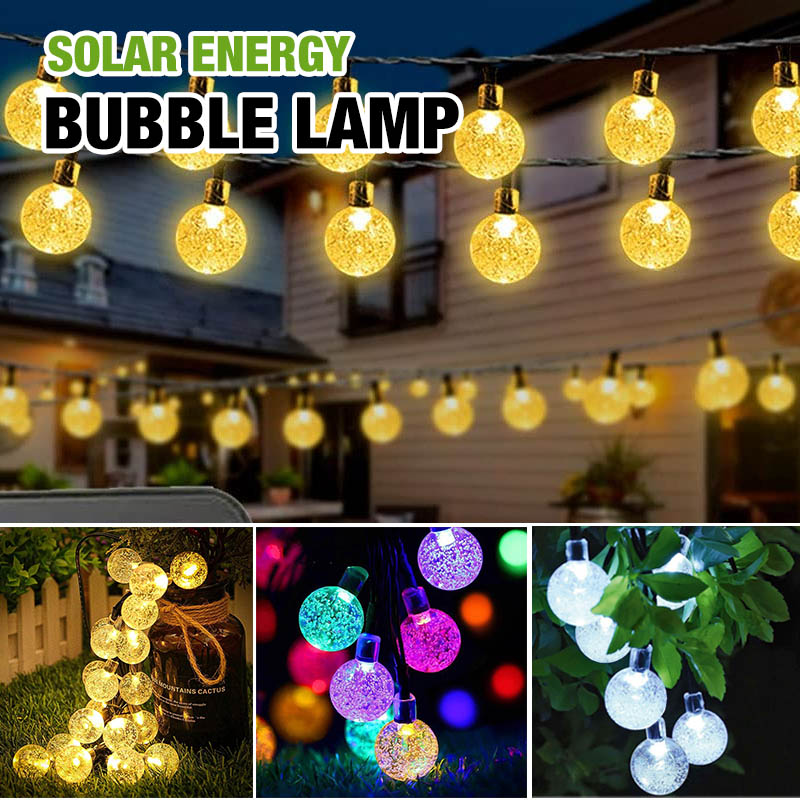 พร้อมส่งโซล่าเซลล์ 2050100 LED ไฟกระพริบ แต่งสว ไฟแต่งสวน ไฟวินเทจ ไฟปิงปอง ต่อหลายๆชุดได้ไม่ ...