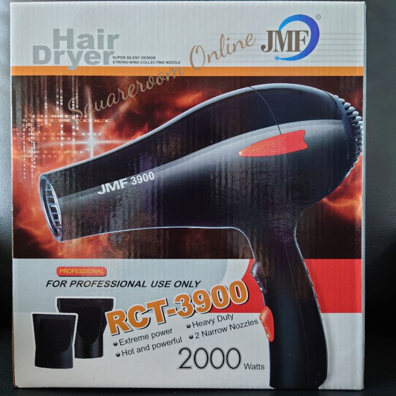 ไดร์เป่าผม ยี่ห้อ JMF รุ่น 6268 / 3000 / 3400/ 3600/ 3800 /3900 (ปรับความร้อน&แรงลมได้) เป่าผม ...