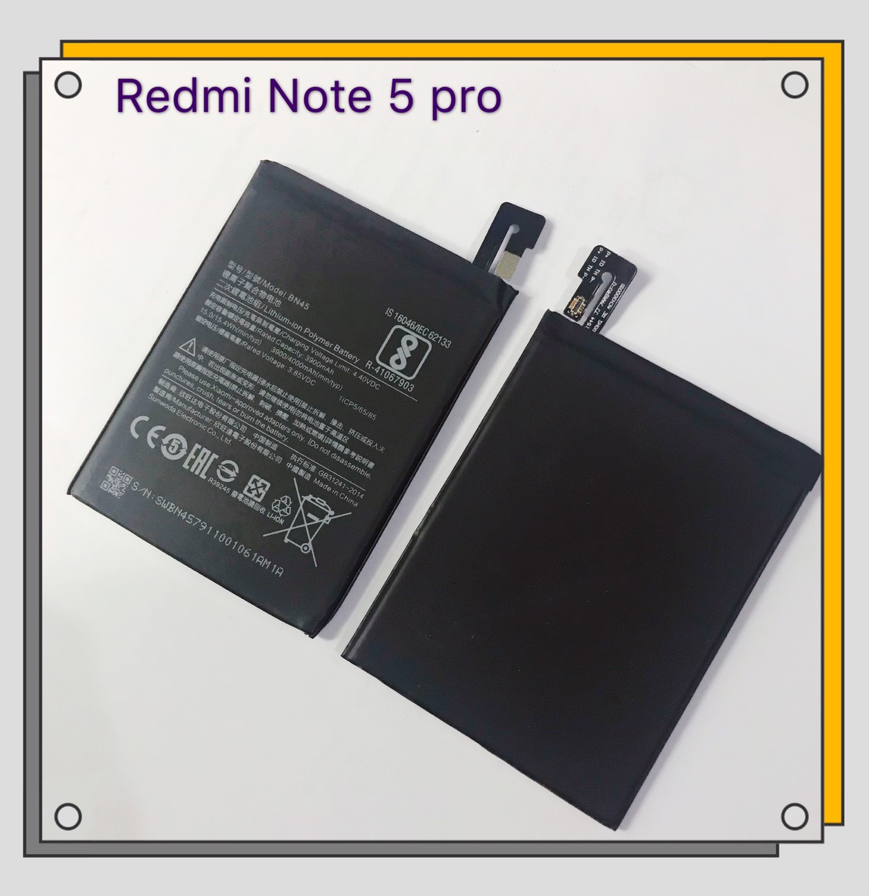 แบตเตอรี่ Battery Xiaomi Redmi Note 6 Pro / Note 5 Pro / Note 5 Plus / Note 6 / Note 7 / Redmi ...