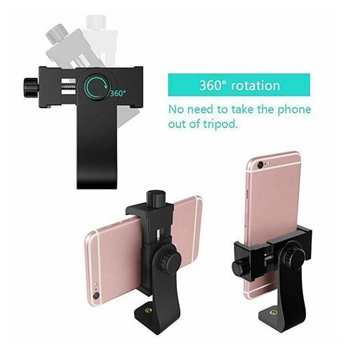 Smartphone Tripod Adapter Cell Phone Holder Mount For Phone Camera ...