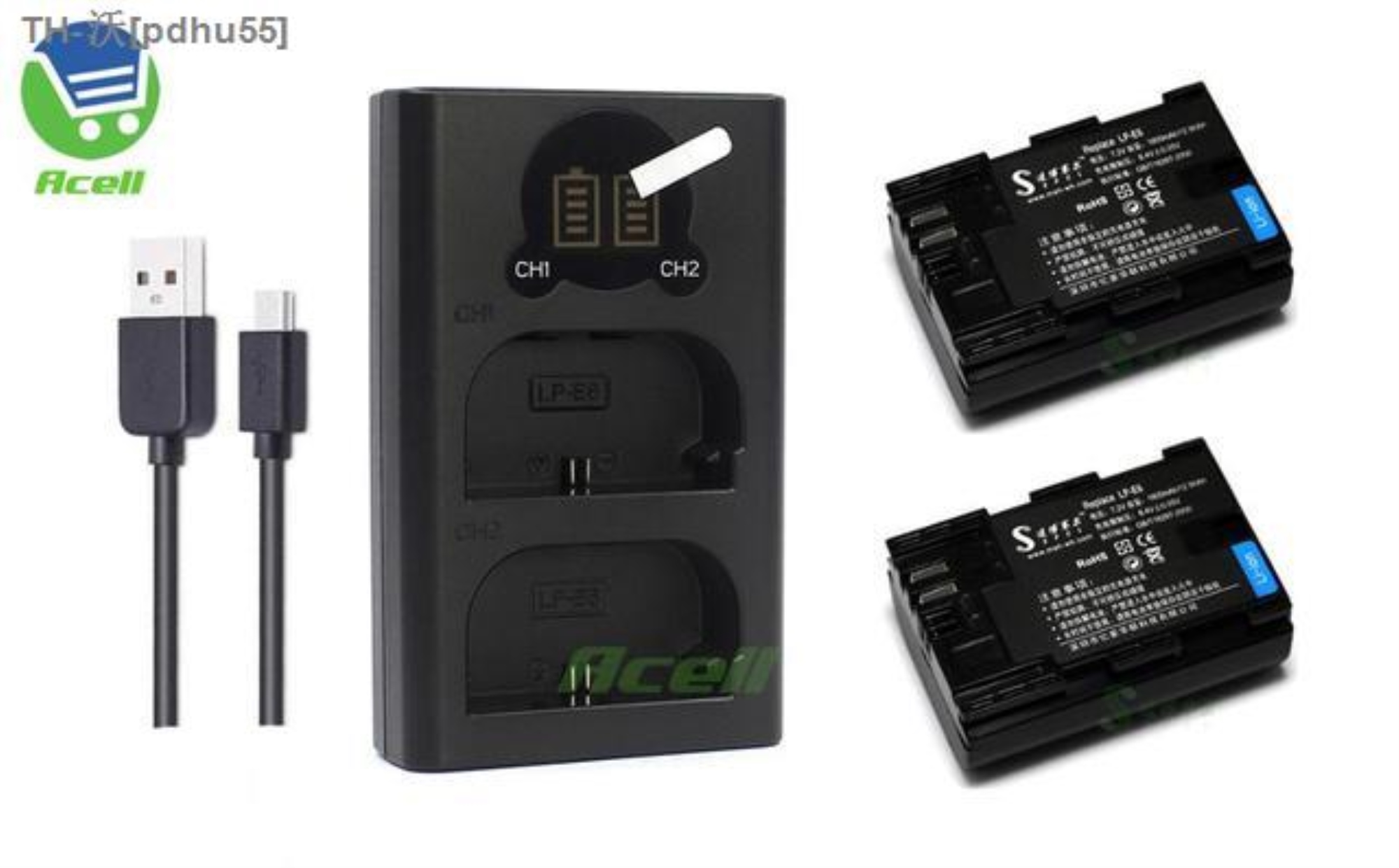 Canon Eos R7 Battery pdhu55 | Lazada.co.th