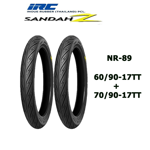 IRC ยางนอก มอเตอร์ไซค์ ลาย Sandah Z หรือ ลาย สายฟ้า ยอดฮิต ค่าส่งถูกมาก ...