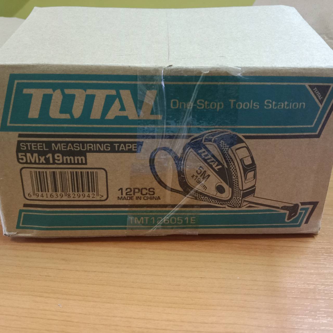 ตลับเมตรหุ้มยาง TOTAL มีขนาด (35เมตร)ร รุ่น (TMT126031E)(รุ่นTMT126052 ...