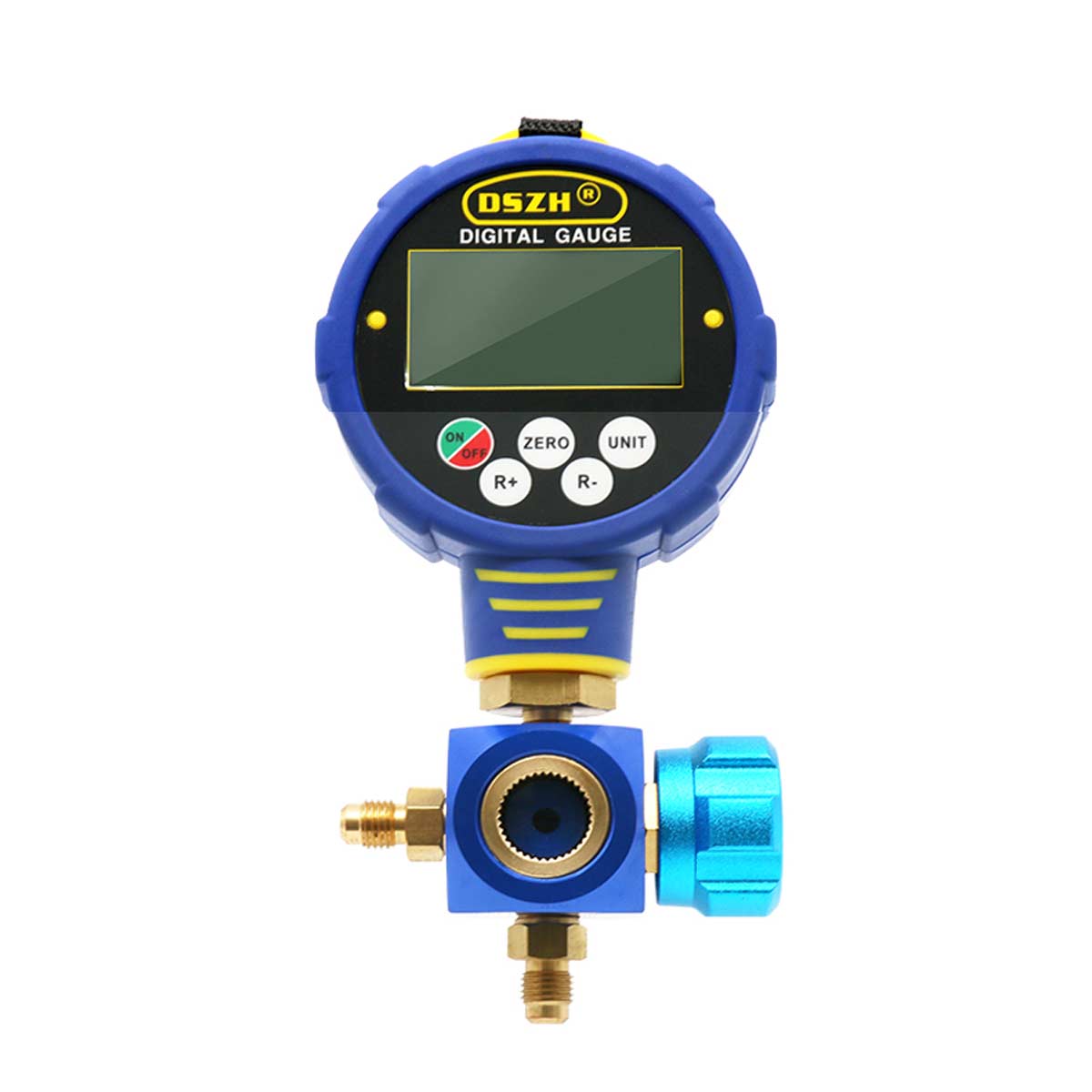 เกจ์ดิจิตอล DSZH WK-6881 อิเล็กทรอนิกส์ จอแสดงผลแบบดิจิตอลจ เครื่องวัดน้ำยาแอร์ วัดได้ทุกน้ำยา ...