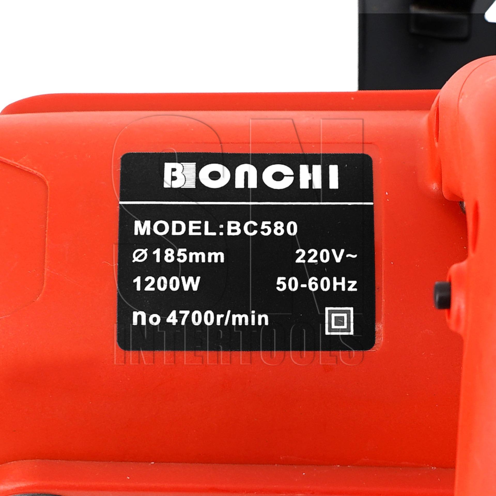 BONCHI เลื่อยวงเดือน 7 นิ้ว 1200W รุ่น BC580 - SN Intertools - ThaiPick