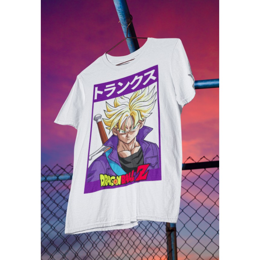 เสื้อยืด Uni รุ่น ทรังคซ์ Trunks Edition T-Shirt ดราก้อนบอลแซด Dragon ...
