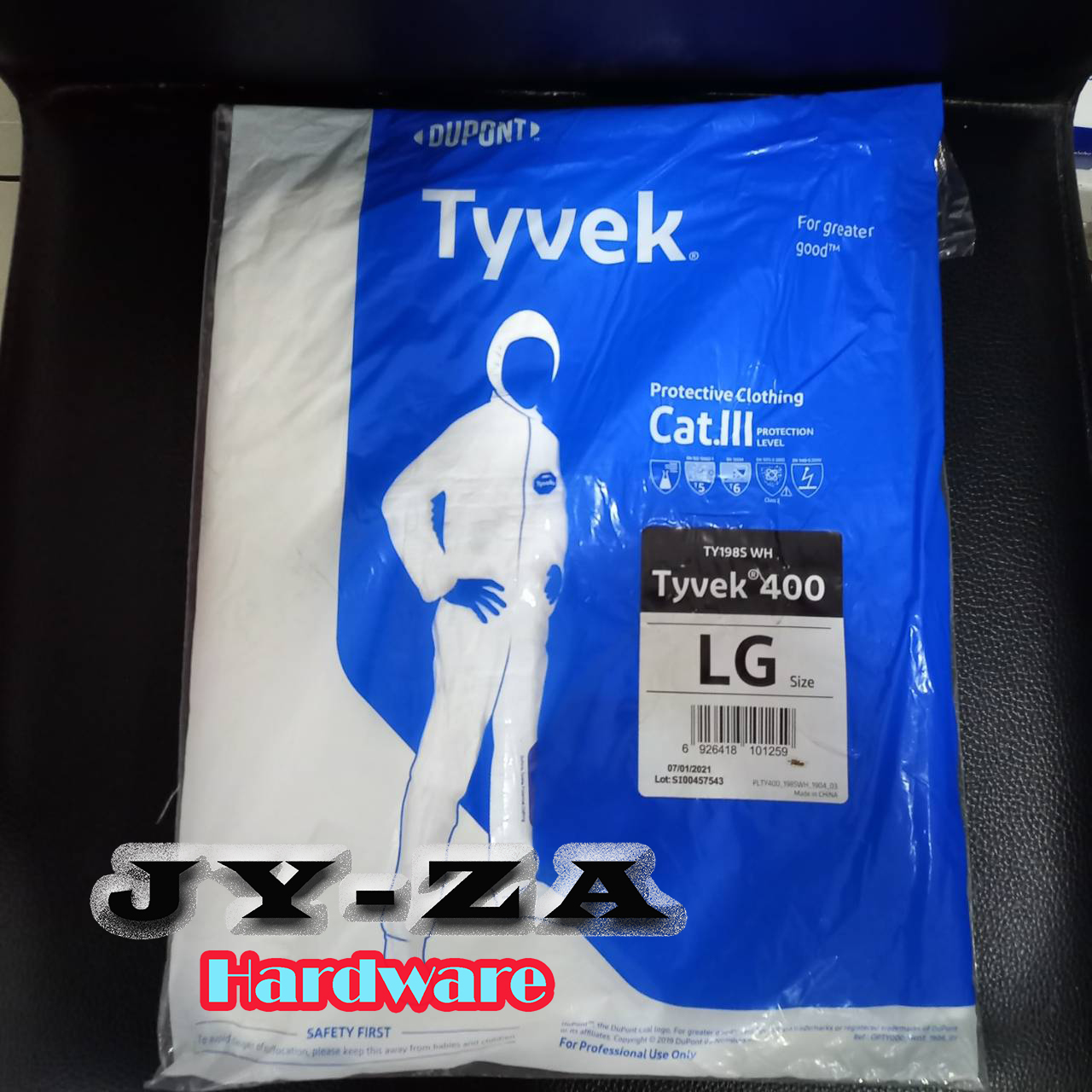 Dupont รุ่น Tyvek 400 Cat.III ชุดกันสาร SIZE. M ,L , !!! XL ราคาพิเศษสุดๆ!!! | Lazada.co.th