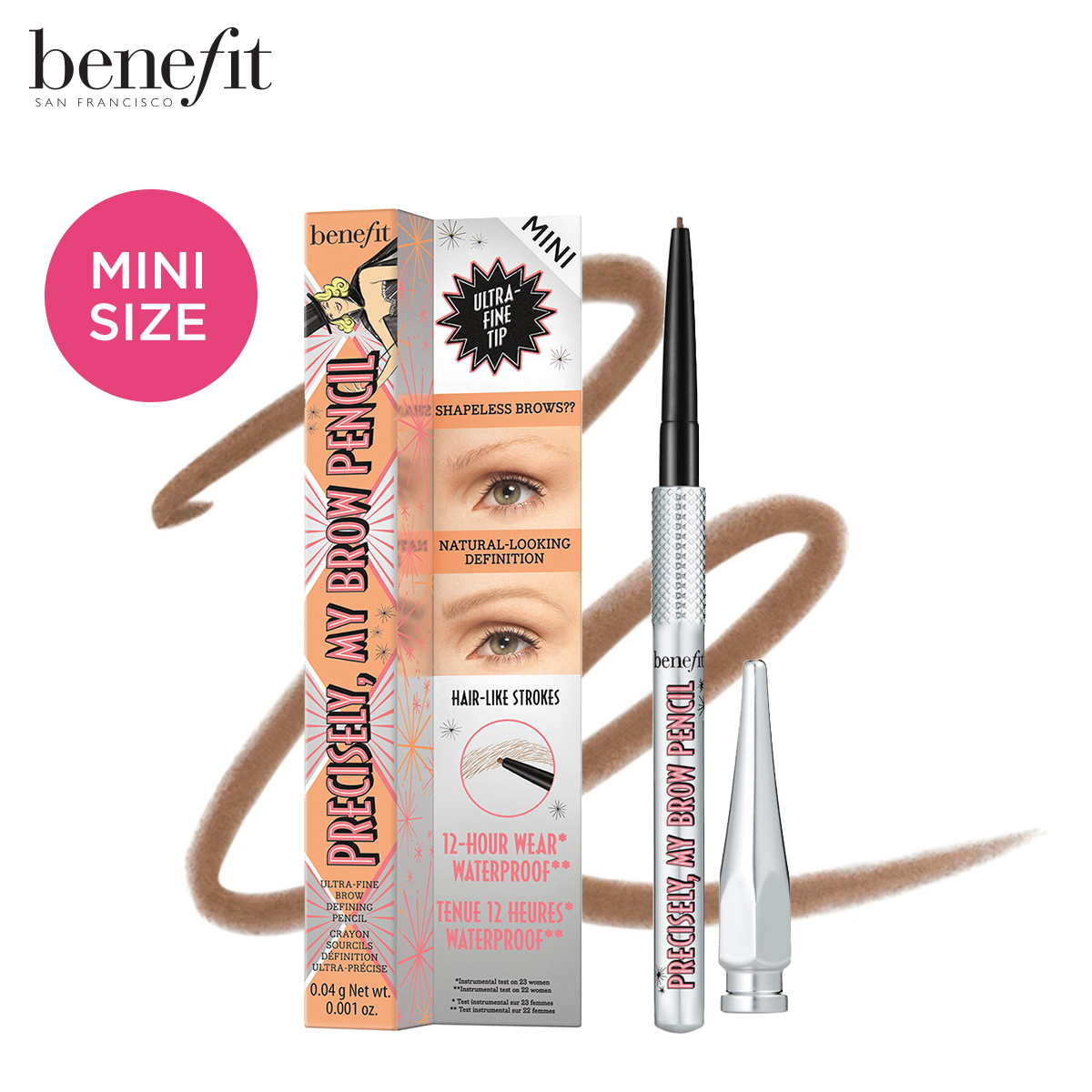 Benefit Precisely, My Brow Pencil Mini - เบเนฟิต - ThaiPick