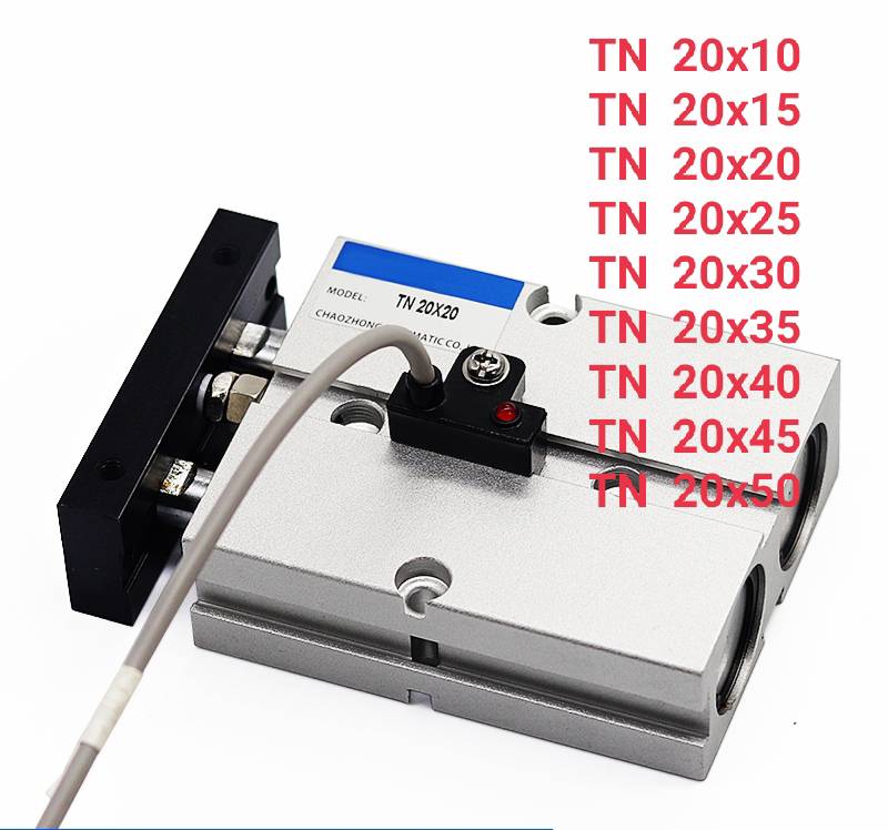 กระบอกลม กระบอกลม TN20 สูบเพลาคู่ กระบอกลมนิวเมติก - W WORLD - ThaiPick