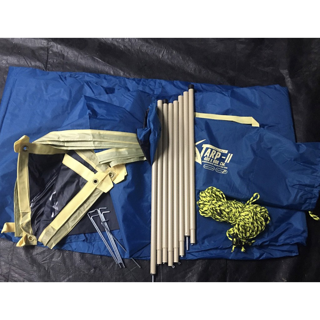 โปรโมชั่น SET TARP II 400x600 สีน้ำเงิน-กรม ราคาถูก เต็นท์ เต็นท์สนาม เต็นท์นอน เต็นท์กันน้ำ ...
