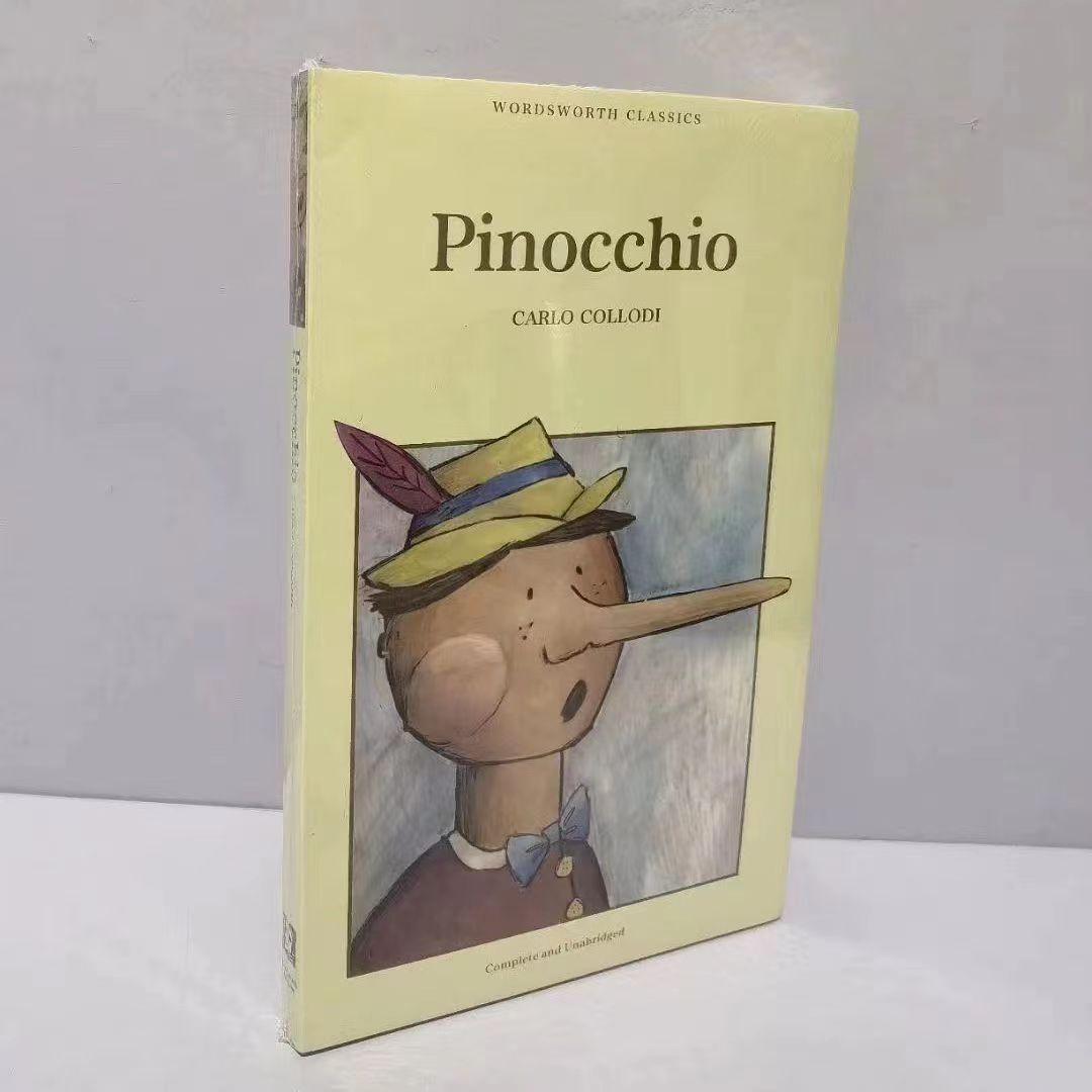 A Book*Pinocchio--English story book/Children's books | Lazada.co.th