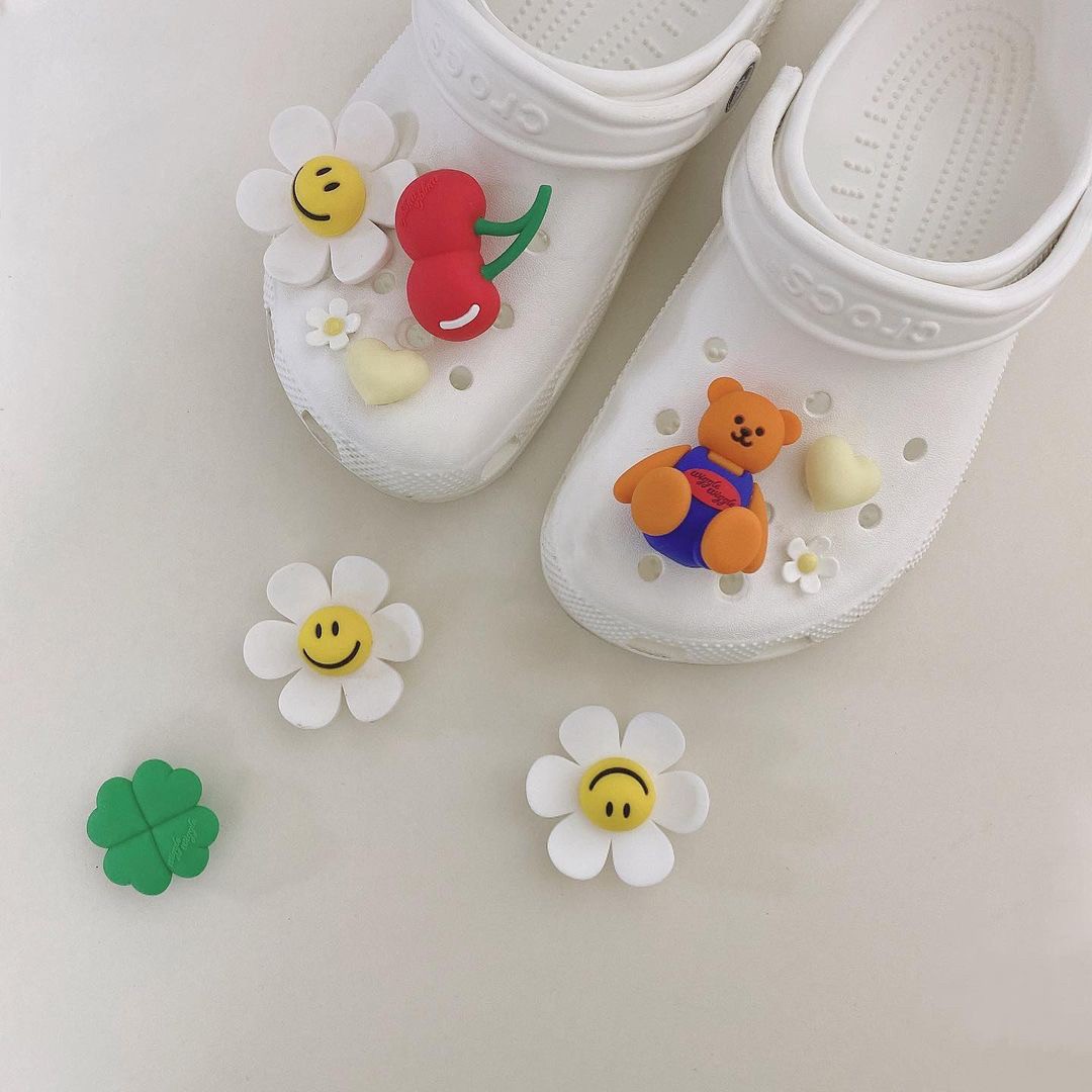 Wiggle Wiggle Jelly Happy Mix Jibbitz Set ตัวติดรองเท้าเกาหลี ...