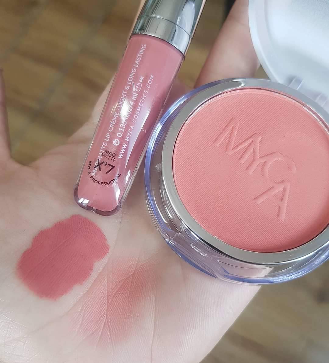 เซตคู่ ลิปแมทMyca+บรัชออน Myca - Beauty Poo - ThaiPick