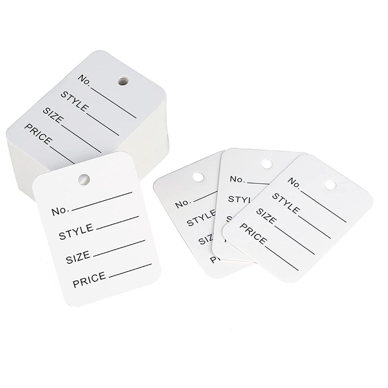 1000 PCS Price Tags Clothes Size Tags Coupon Tags Making Tag Store Tags ...