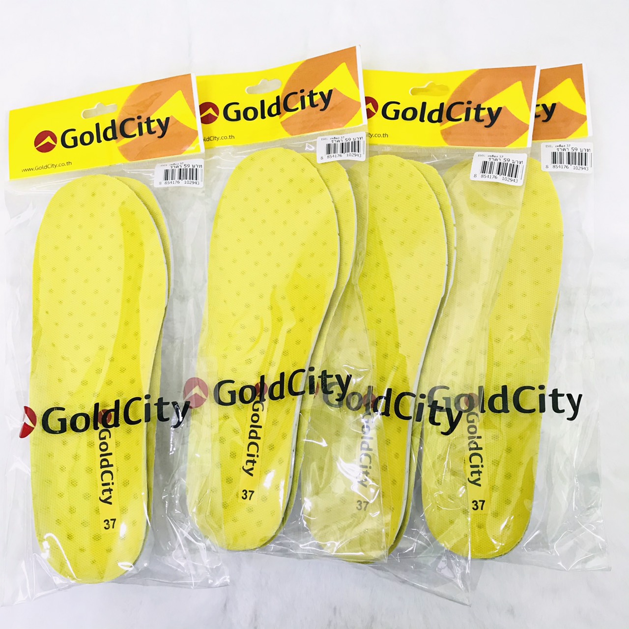 รองเท้าผ้าใบนักเรียน Gold City โกลด์ซิตี้ รุ่น 205S สีน้ำตาล สีขาว และสีดำ ของแท้ 100% - MixASale