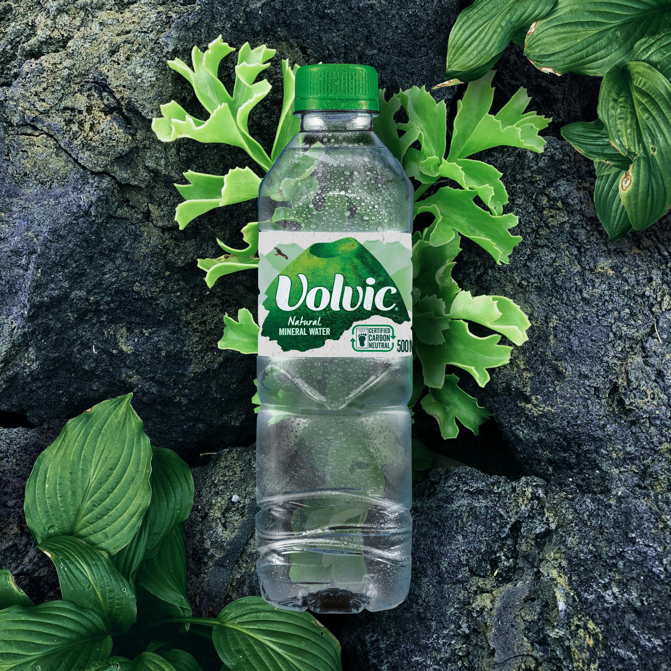 (3 ลัง72 ขวด)Volvic Natural Mineral Water PET 500 ml 24 bottles วอลวิค น้ำแร่ธรรมชาติ ขวดพลาสติก ...