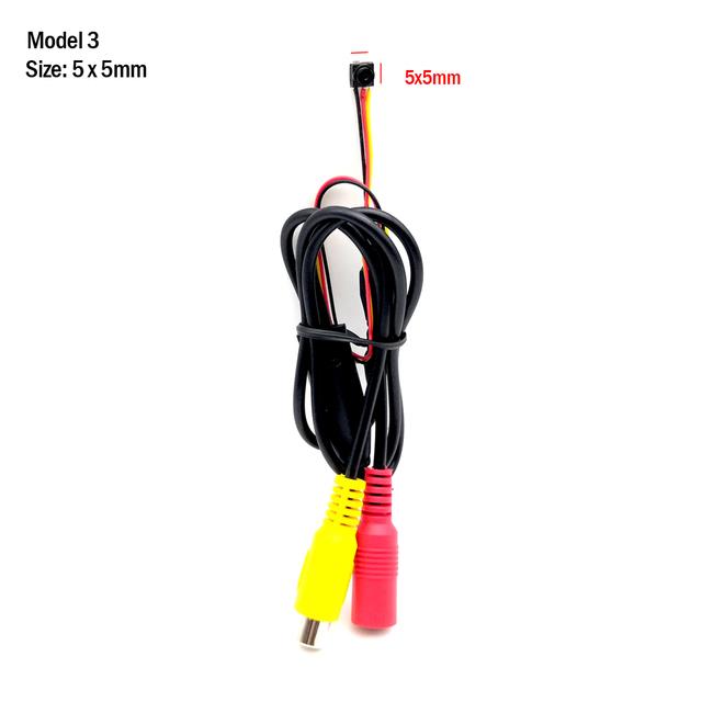 กล้องจิ๋ว Super Mini Size CVBS 700TVL CMOS Color Analog Camera Smallest ...