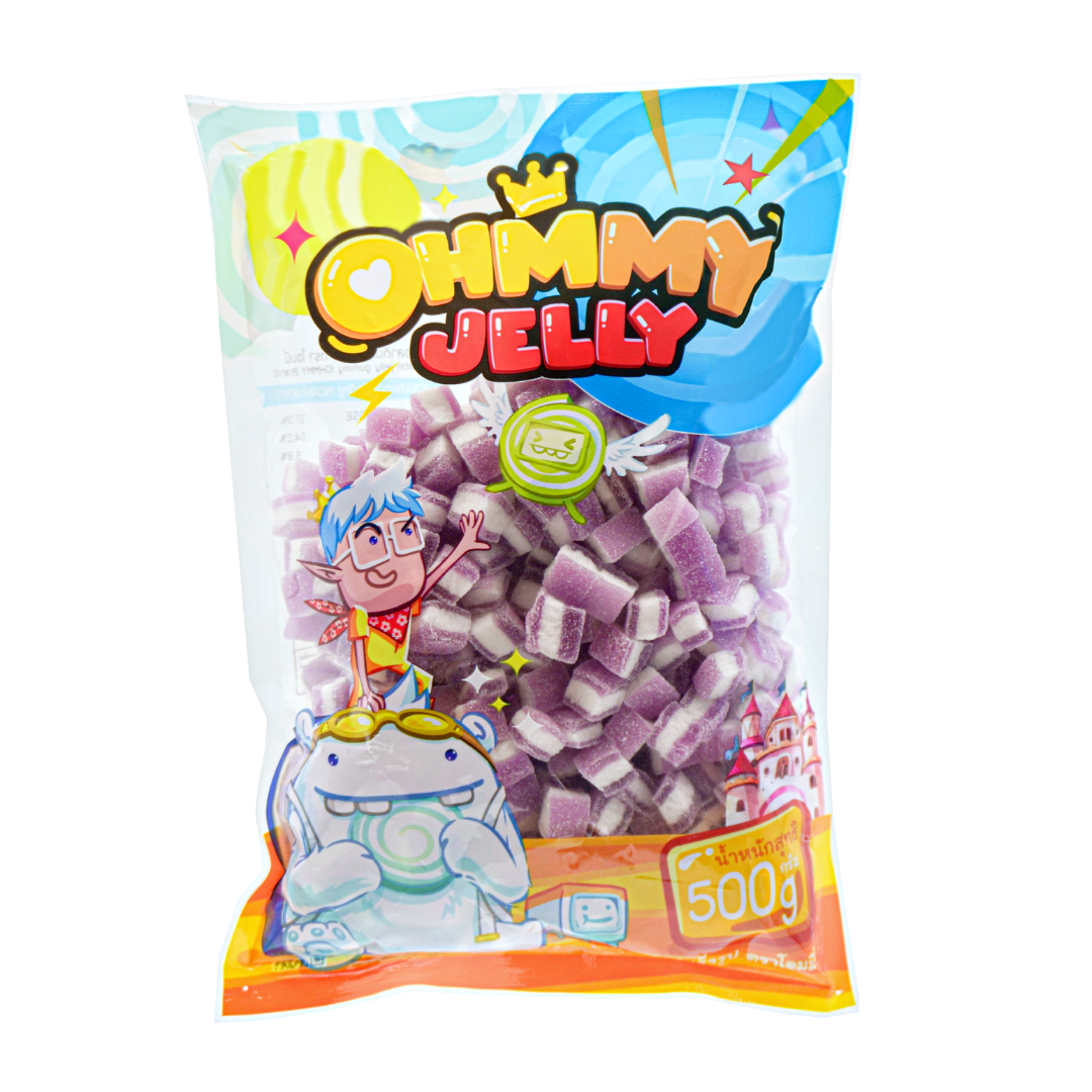 Ohmmy Jelly/โอมมี่เยลลี่-กัมมี่เยลลี่ แซทเธอเดย์ 500 ก. [รสองุ่น] นุ่ม ...