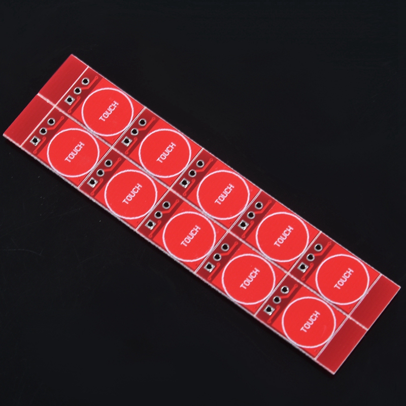 10 Pcs TTP223 Capacitive Touch Switch Button Self-Lock Module For ...