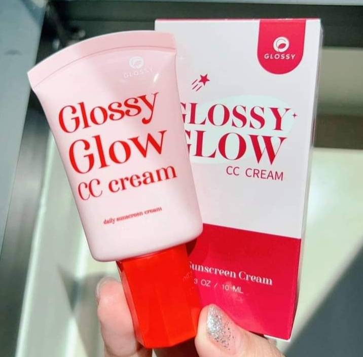 กันแดดกลอสซี่ โกลว์ ครีมกันแดด กลอสซี่ Glossy Glow CC Cream 10g ...