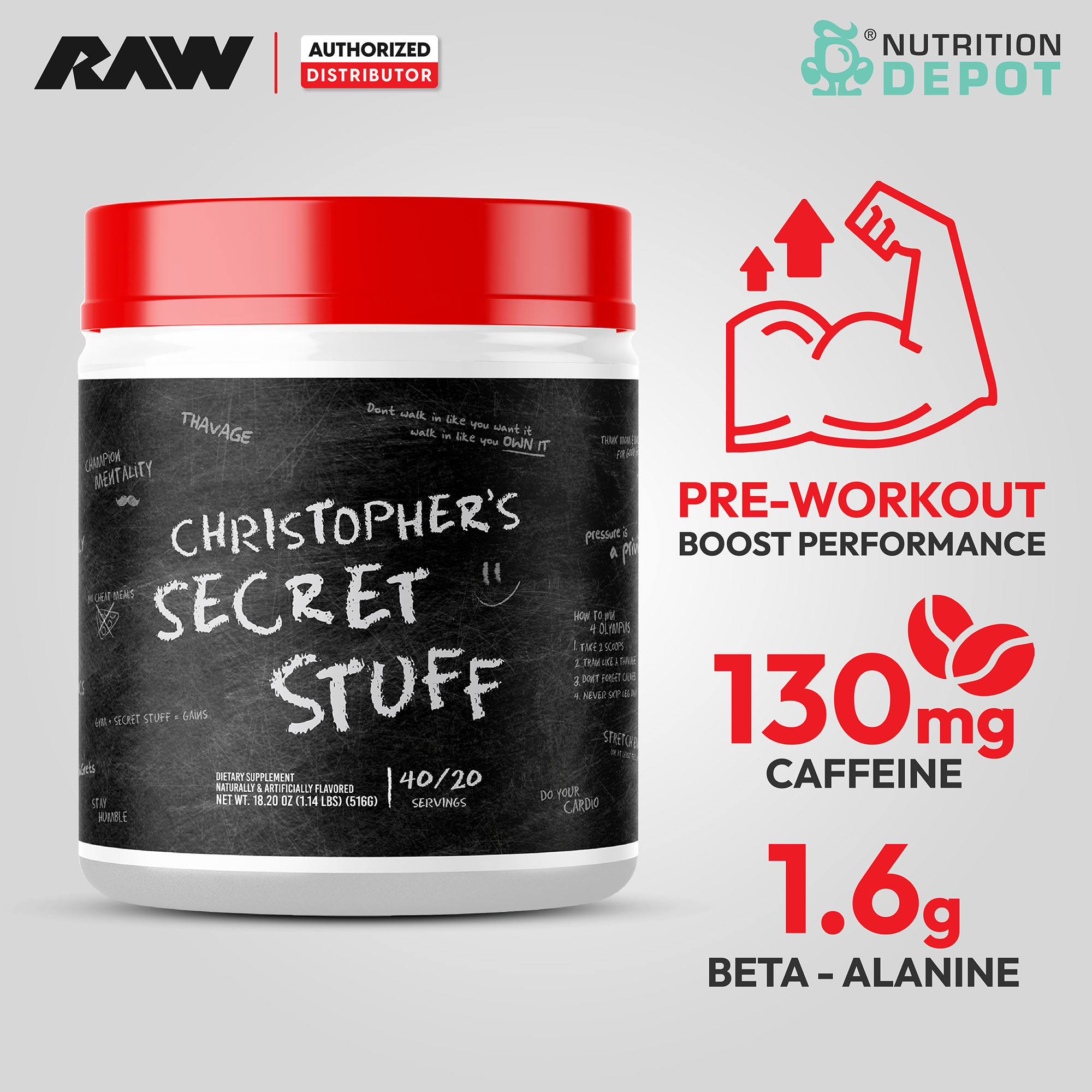 Raw Nutrition CBUM Thavage (Pre-Workout) | Lazada.co.th
