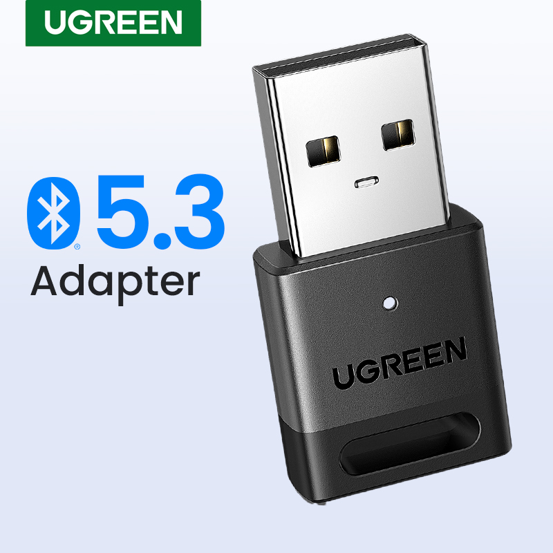 UGREEN USB Bluetooth 5.3 5.0 Dongle Adapter for PC Speaker Wireless ...
