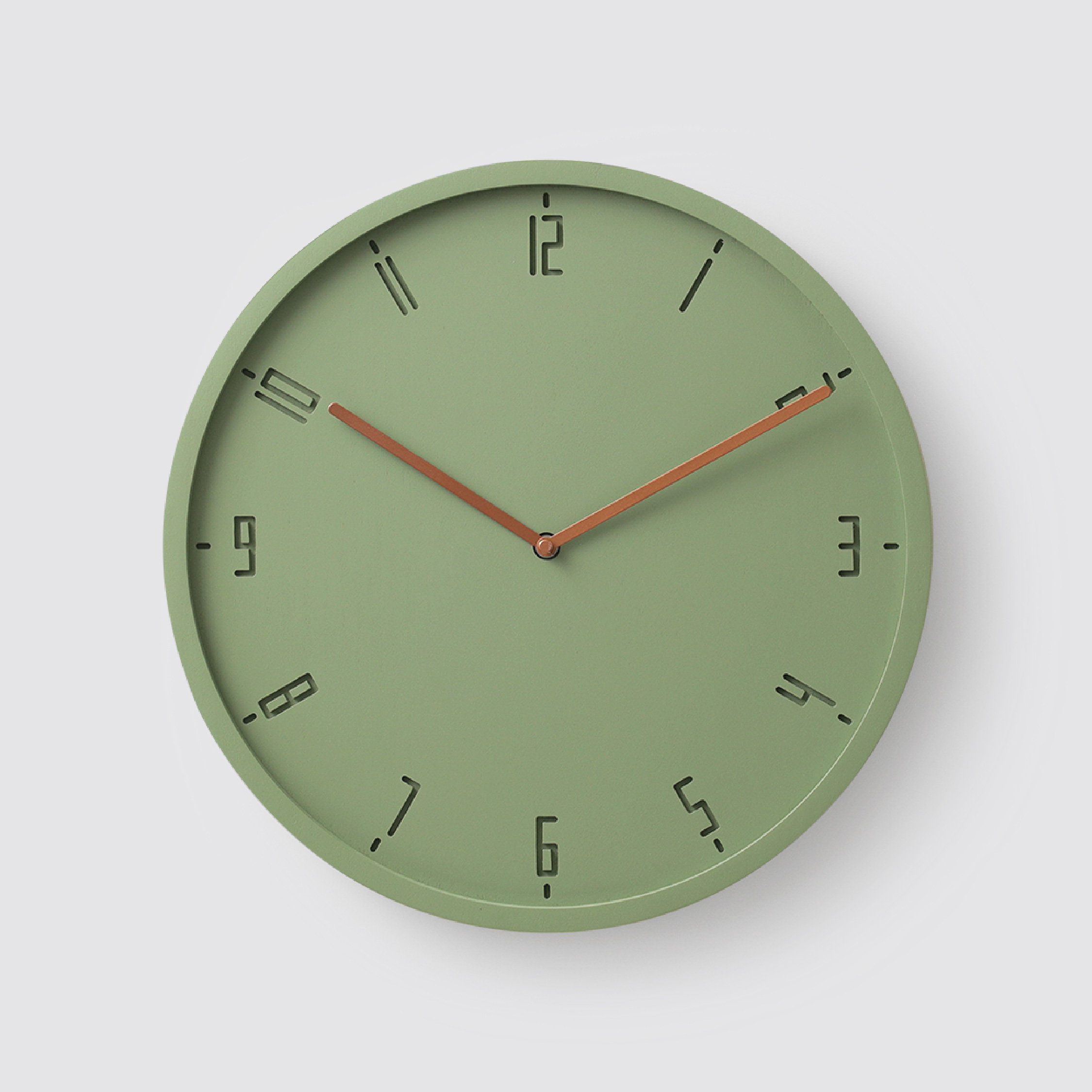 Pana Objects TIMY-C 38cm wall clock นาฬิกาแขวนผนัง เครื่องเดินเรียบ ไม่มีเสียงรบกวน | Lazada.co.th