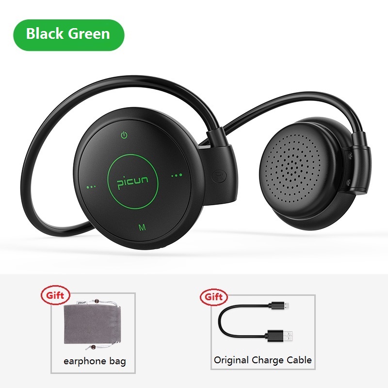 Picun T6 Ear Hook Wireless Bluetooth Earphone Sport Waterproof Headset ...
