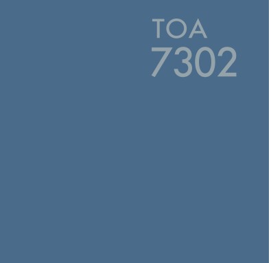 TOA Paint 4seasons ด้าน ภายใน (1/4กล. , 1กล. , 2.5กล. )( เฉดสี น้ำเงิน ...