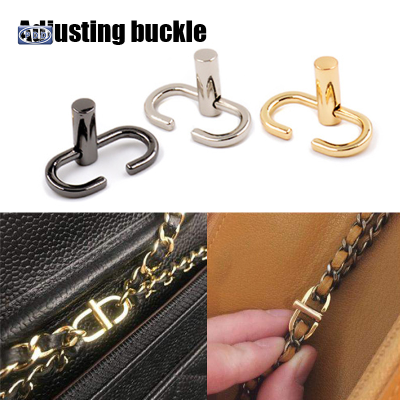 PDD Adjustable Metal Buckle Chain Strap Length Adjustment Shorten for ...